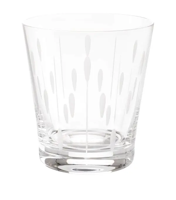 Lalique Crystal Lotus Dew Tumbler - Clear