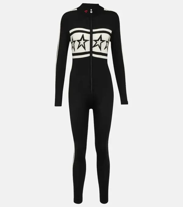Perfect Moment Apres Team Striped Wool Ski Suit