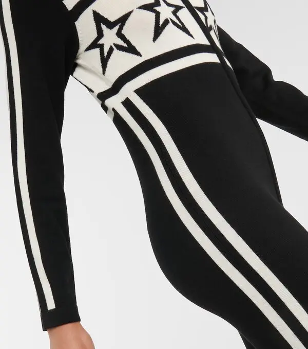 Perfect Moment Apres Team Striped Wool Ski Suit