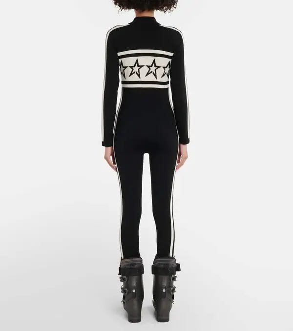 Perfect Moment Apres Team Striped Wool Ski Suit