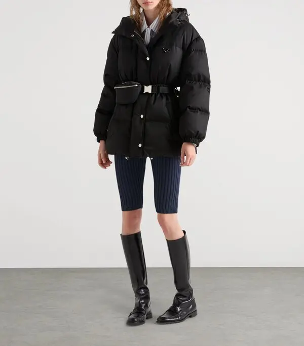 Prada Re-nylon Down Puffer Jacket