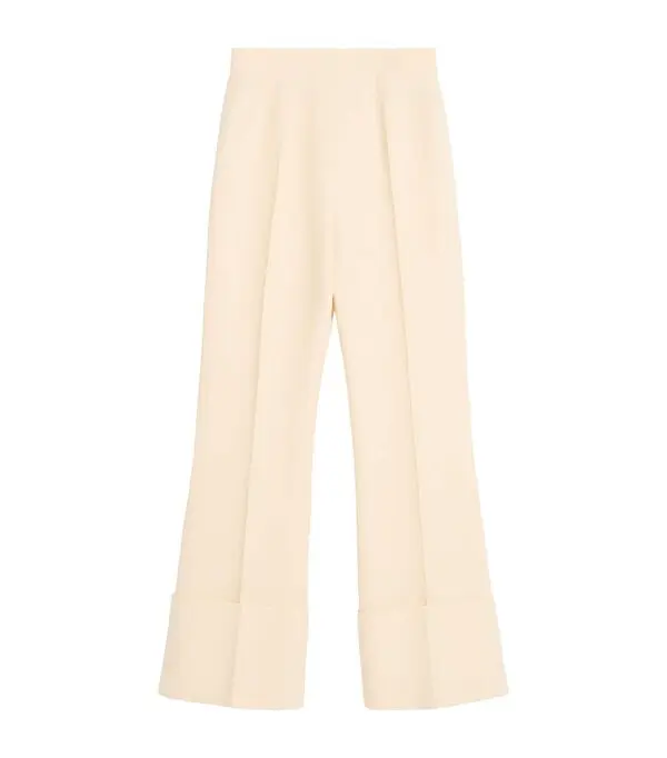 Valentino Garavani Virgin Wool-silk Trousers