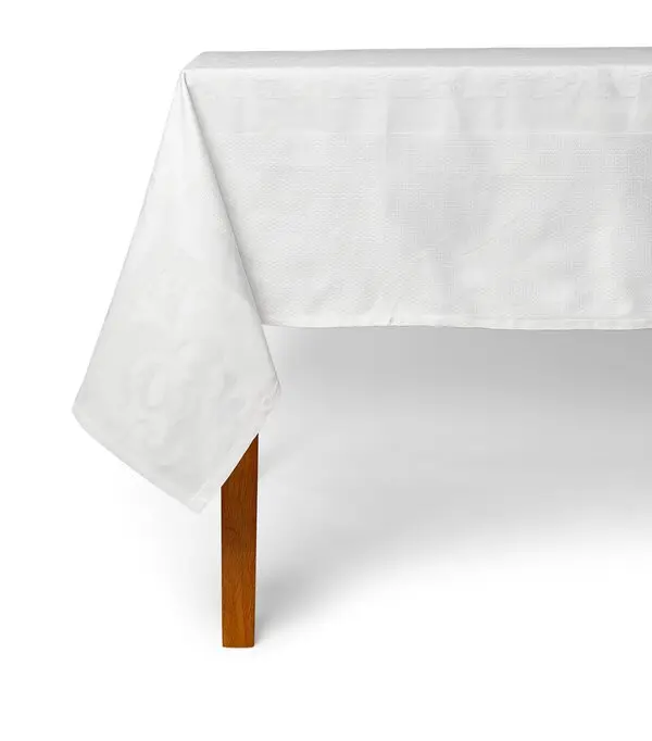 LE JACQUARD FRANÇAIS Siena Tablecloth - White