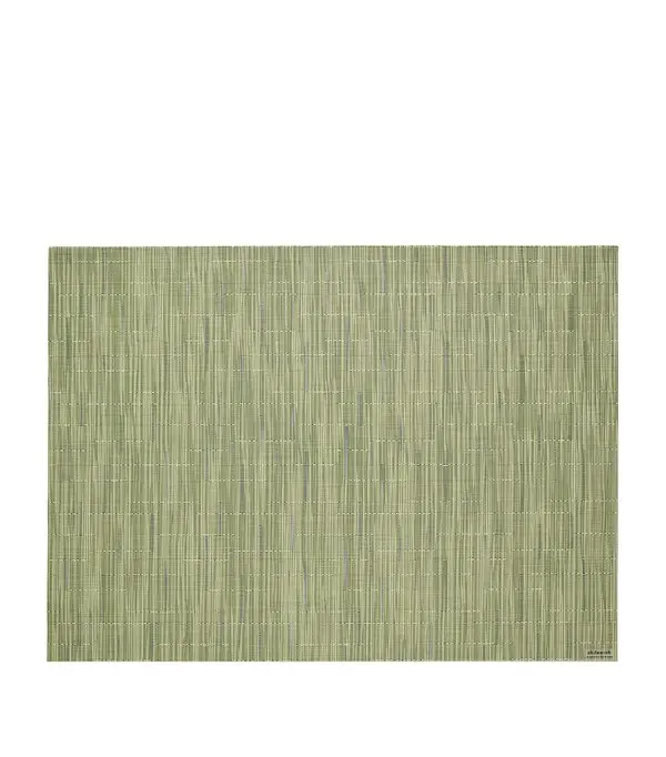 CHILEWICH Bamboo Rectangular Placemat - Green