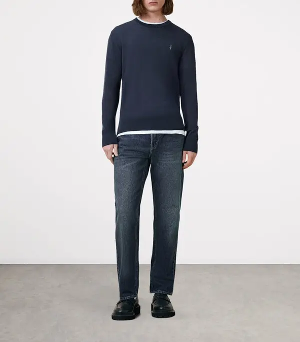ALLSAINTS Mode Wool Sweater - Blue
