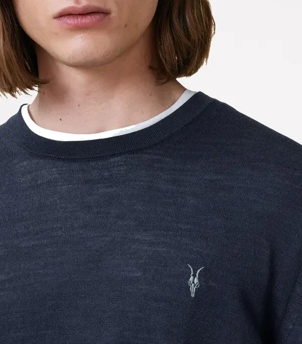 ALLSAINTS Mode Wool Sweater - Blue