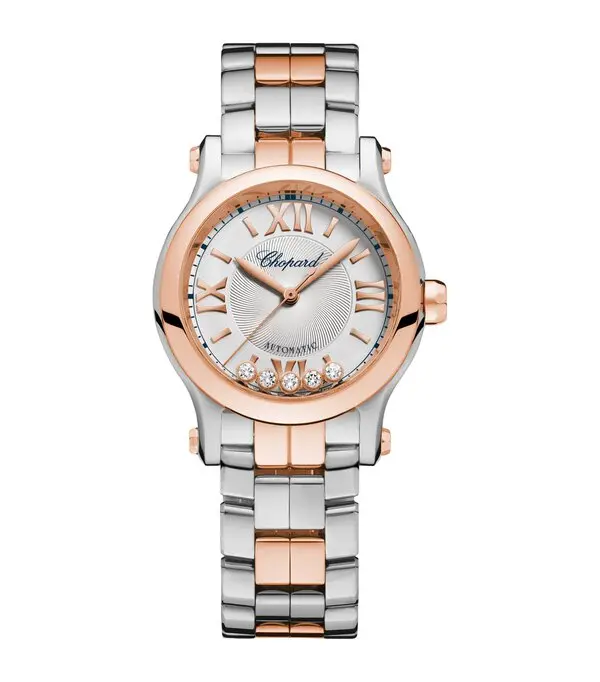 Chopard Happy Sport Automatic Watch - Rose Gold