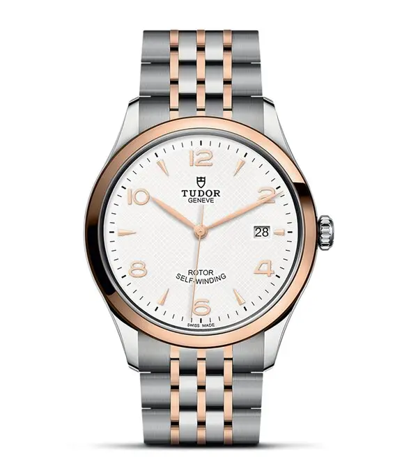 TUDOR 1926 Stainless Steel And Rose Gold Watch - White