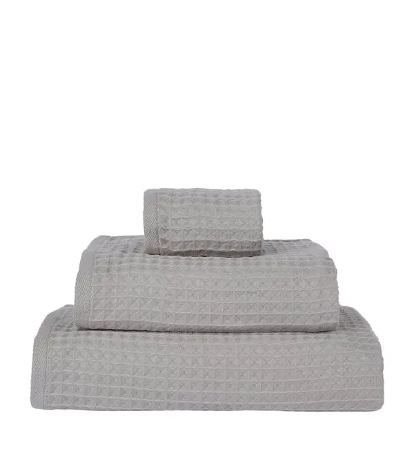 UCHINO Air Waffle Bath Towel - Grey