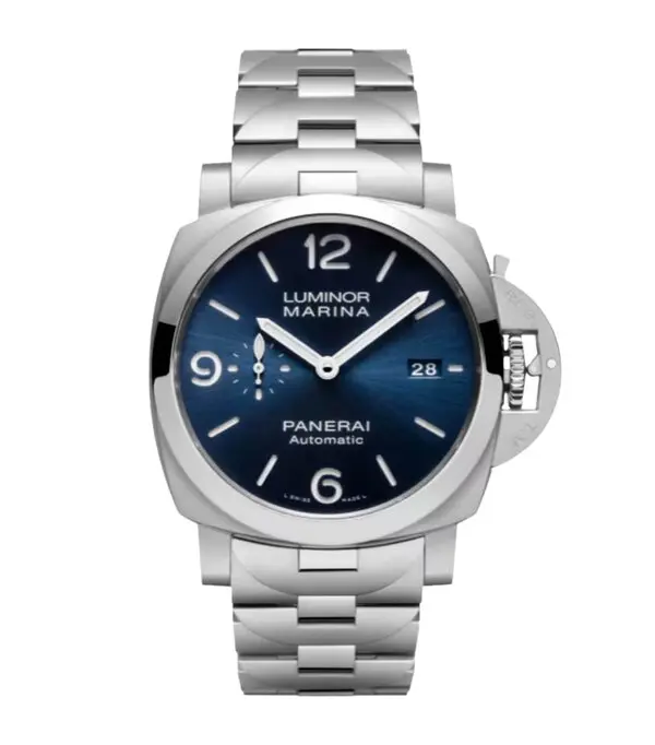 Panerai Luminor Marina Stainless Steel Watch - Blue