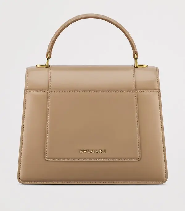 BVLGARI Leather Serpenti Forever Top-handle Bag