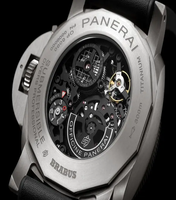Panerai Ecotitanium Submersible S Brabus Etitanio Watch