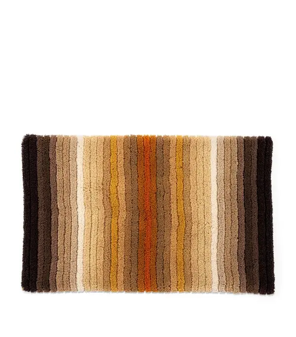 ABYSS & HABIDECOR Egyptian Cotton Santa Cruz Bath Mat - Brown