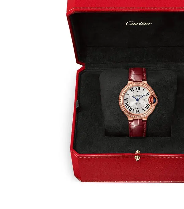 Cartier And Diamond Ballon Bleu De Watch