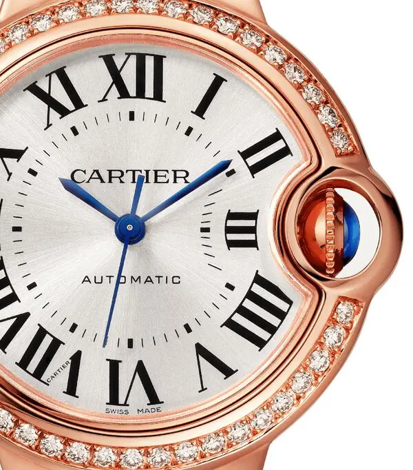 Cartier And Diamond Ballon Bleu De Watch