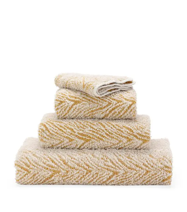 ABYSS & HABIDECOR Egyptian Cotton Vasco Face Cloth - Gold