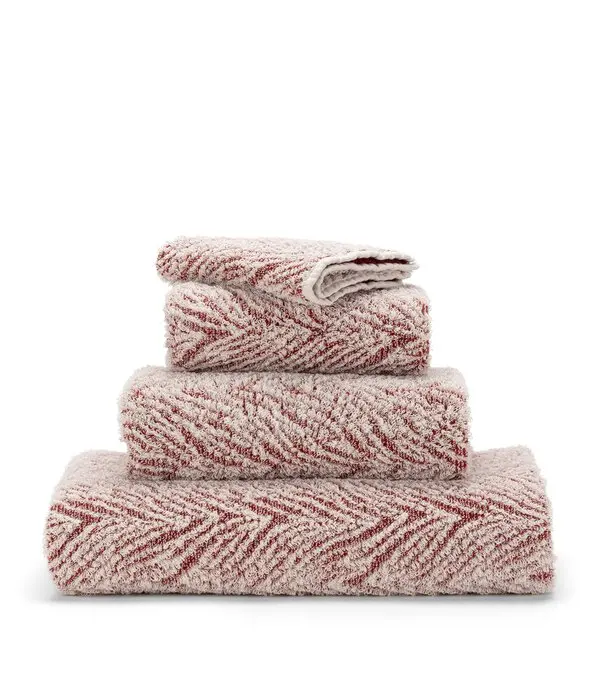 ABYSS & HABIDECOR Egyptian Cotton Vasco Bath Sheet - Pink