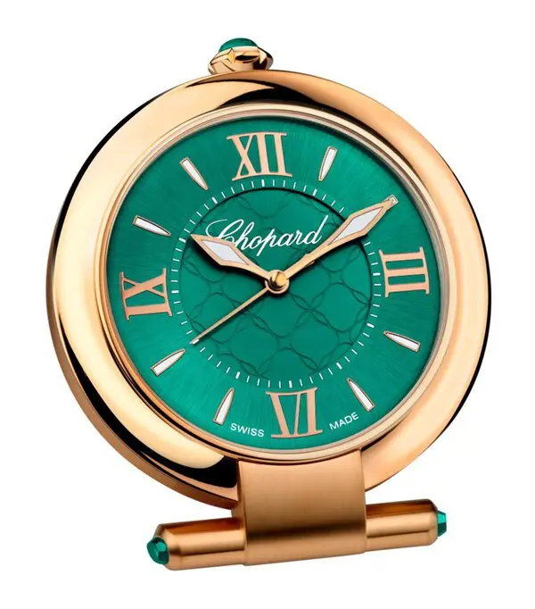 Chopard Imperiale Alarm Clock In Stainless Steel - Silver
