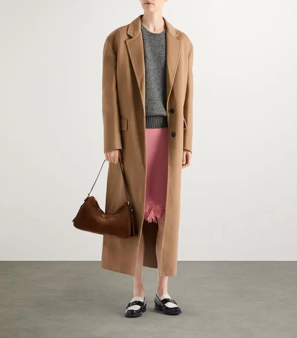 Prada Medium Aimée Shoulder Bag - Brown