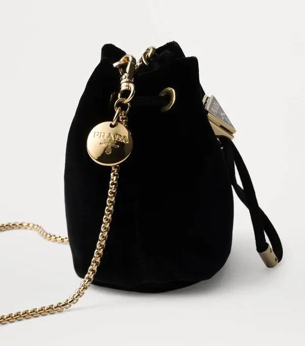 Prada Mini Velvet Pouch
