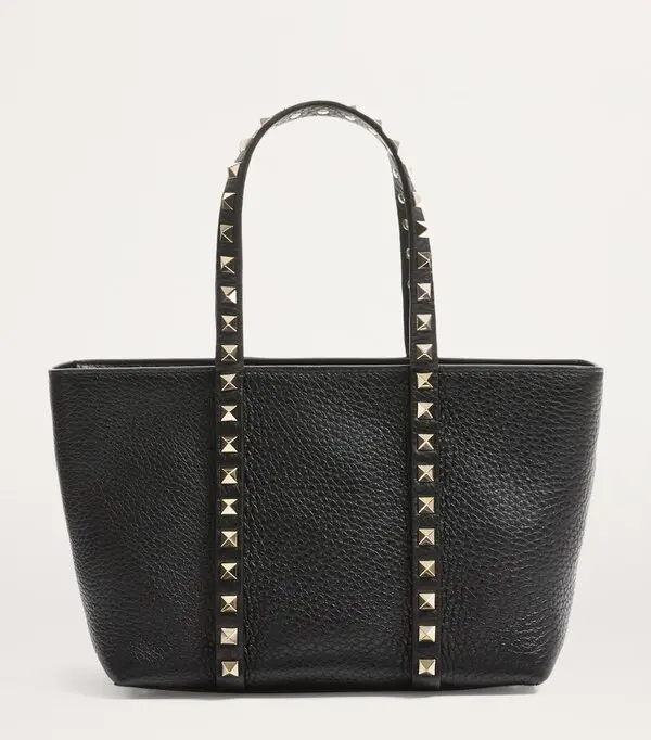 Valentino Garavani Mini Leather Rockstud Tote