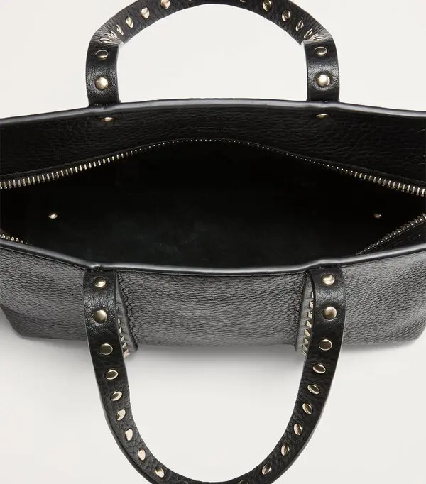 Valentino Garavani Mini Leather Rockstud Tote
