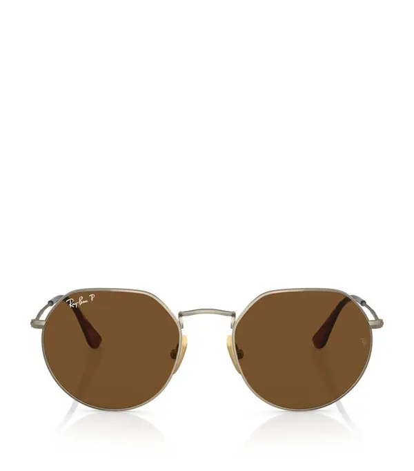 Ray-ban Jack Sunglasses - Gold