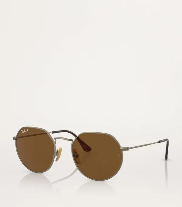 Ray-ban Jack Sunglasses - Gold