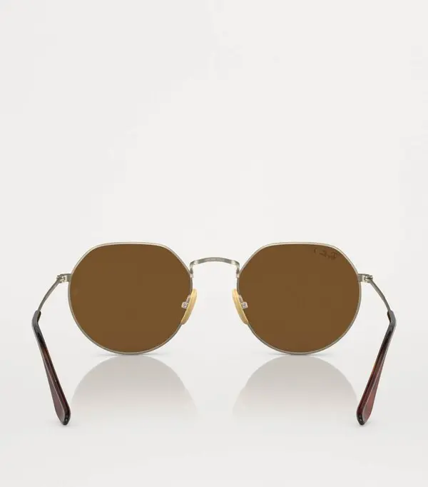 Ray-ban Jack Sunglasses - Gold
