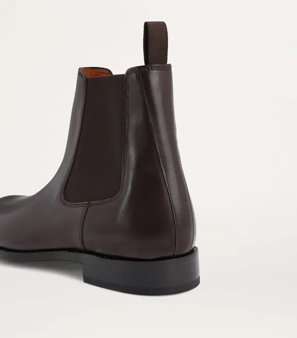 Kurt Geiger Leather Sloane Chelsea Boots - Brown