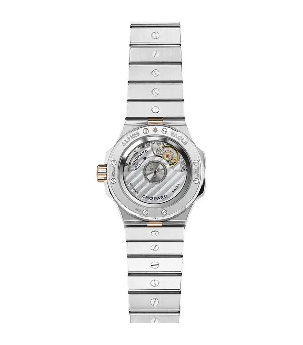 Chopard Stainless Steel And Diamond Alpine Eagle Watch - Rose Gold