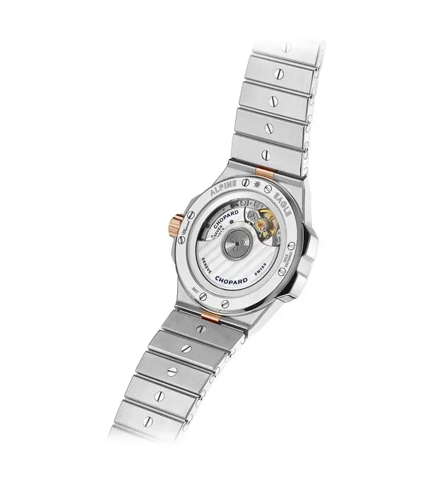 Chopard Stainless Steel And Diamond Alpine Eagle Watch - Rose Gold