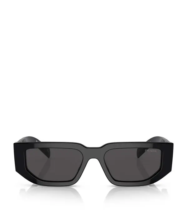 Prada Geometric Sunglasses - Black