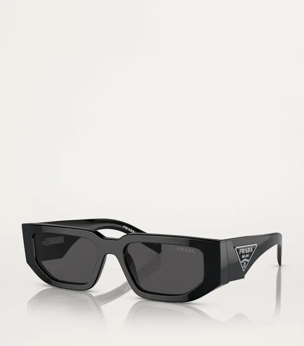 Prada Geometric Sunglasses - Black