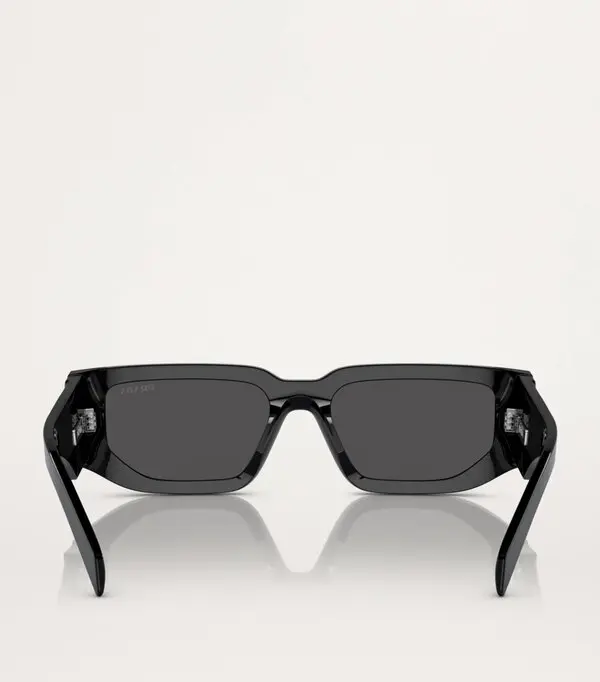 Prada Geometric Sunglasses - Black