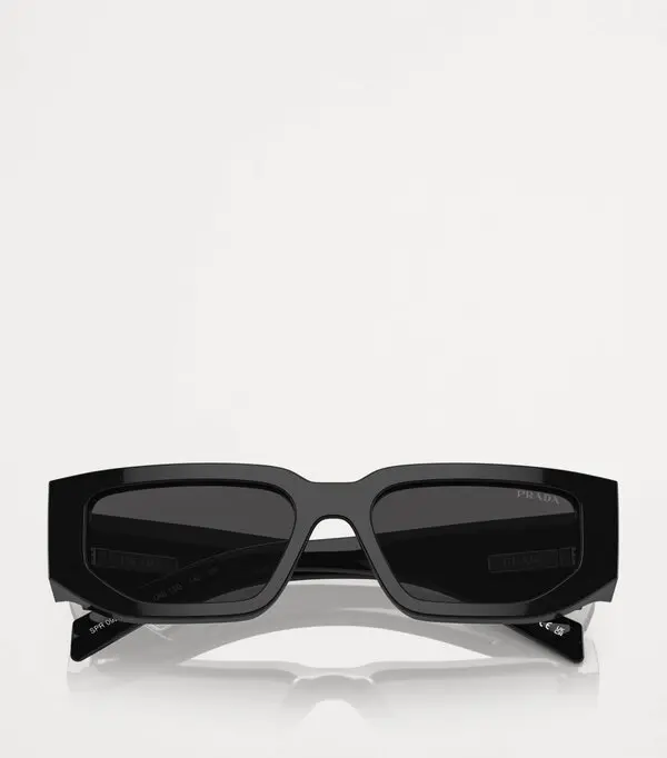 Prada Geometric Sunglasses - Black
