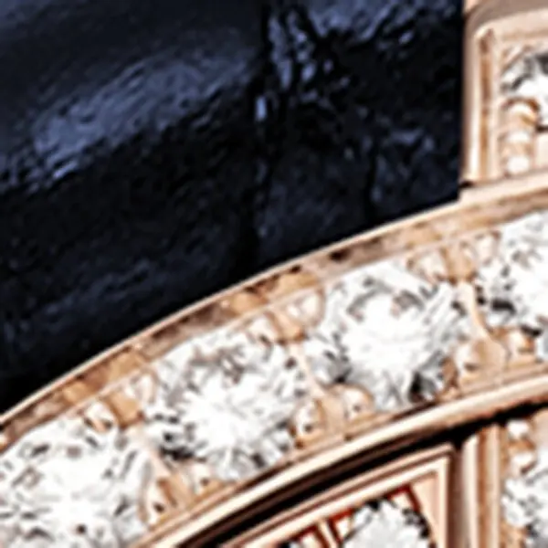 ROGER DUBUIS Rose Gold And Diamond Velvet Watch