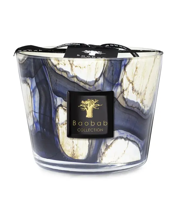 BAOBAB COLLECTION Stones Lazuli Candle - Blue