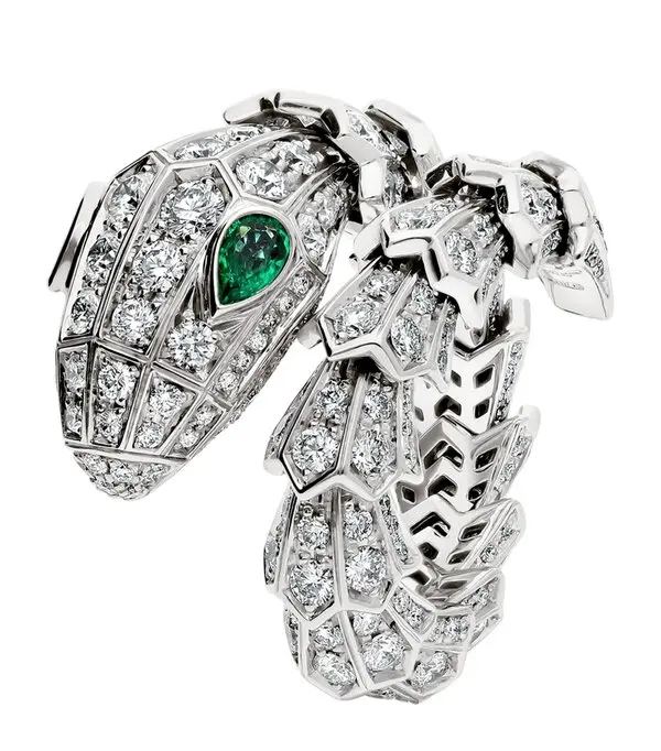 BVLGARI Serpenti Ring - White