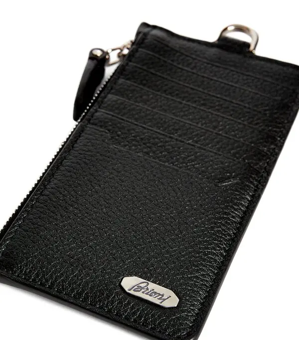 Brioni Leather Card Holder