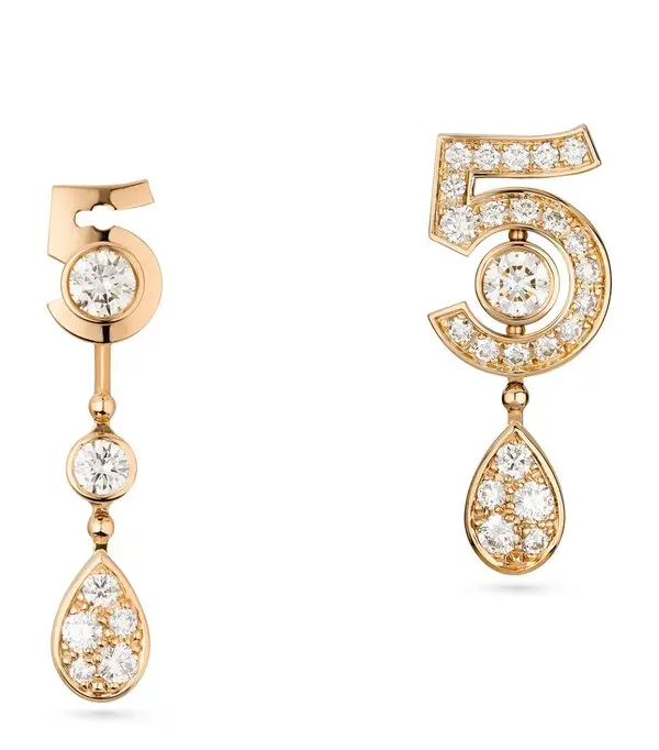 Chanel N˚5 Transformable Earrings - Beige