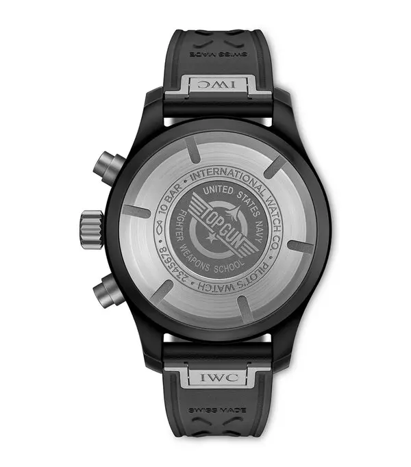 IWC SCHAFFHAUSEN Ceramic Top Gun Pilot Chronograph Watch