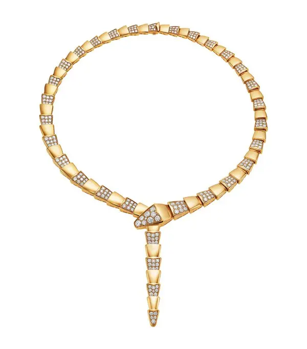 BVLGARI Serpenti Scaglie Necklace - Gold