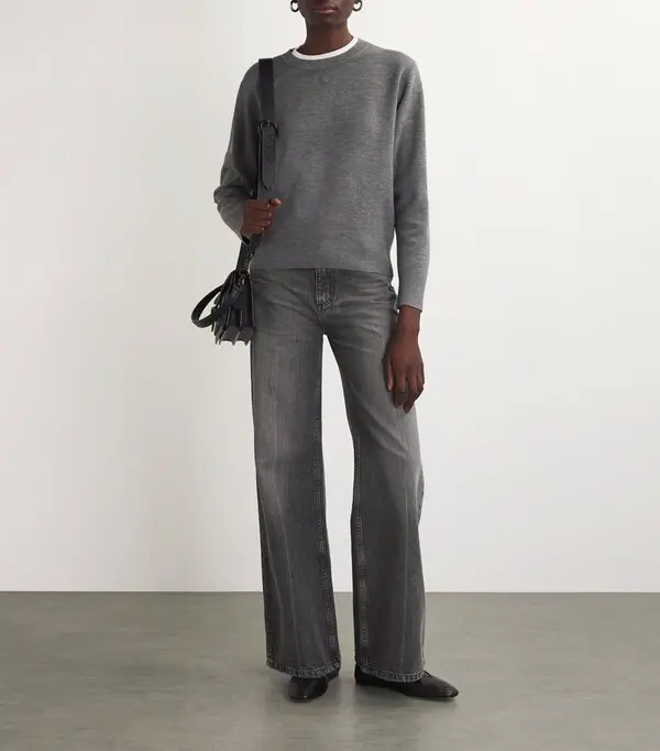 Sandro Wide-leg Jeans