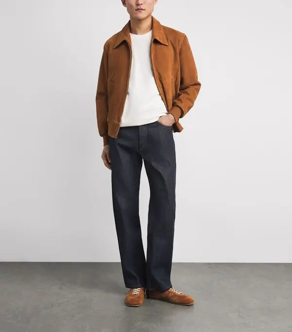 Sandro Straight Leg Dark Wash Jeans