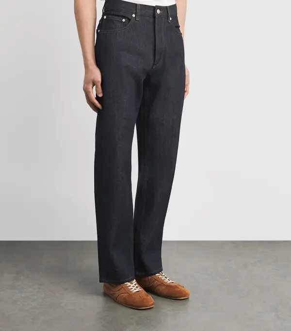 Sandro Straight Leg Dark Wash Jeans