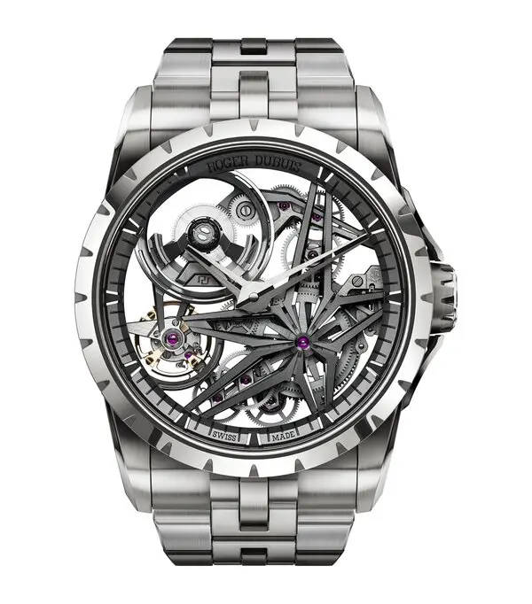 ROGER DUBUIS Titanium Excalibur Monobalancier Watch - Grey