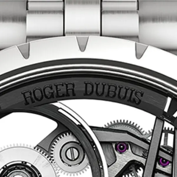 ROGER DUBUIS Titanium Excalibur Monobalancier Watch - Grey