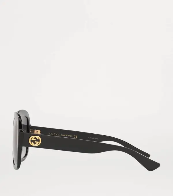 Gucci Acetate 0gc001662 Sunglasses - Black