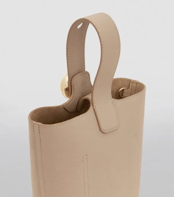 Loewe Leather Pebble Bucket Bag